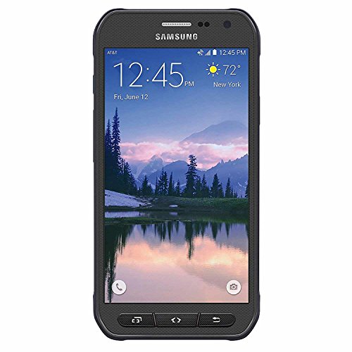 Samsung Galaxy S6 Active G890A (64GB) 5.1" Rugged Waterproof IP68 GSM Unlocked Smartphone (Grey)