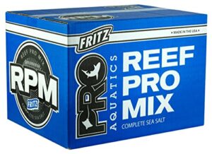 fritz aquatics 80243 reef pro mix complete marine salt, 200 gallon