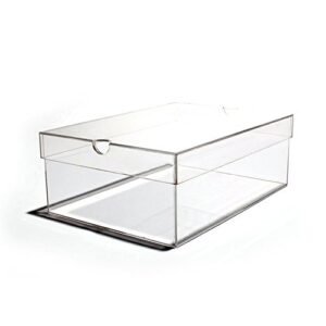 OnDisplay Luxury Acrylic Shoe Box - Large