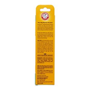 Arm & Hammer for Pets Clinical Care Dental Enzymatic Toothpaste for Dogs | Soothes Inflamed Gums | Safe for Puppies 1 Pack Fresh Breath Vanilla Ginger