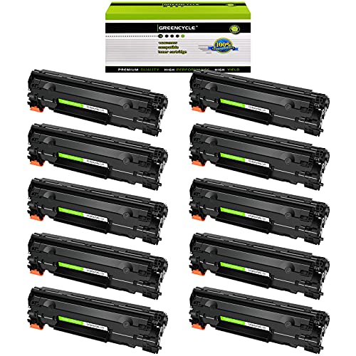 greencycle 10 Pack Replacement Compatible for Canon 137 C137 CRG137 Toner Cartridge for ImageClass MF212w ImageClass MF227dw Laser Printer