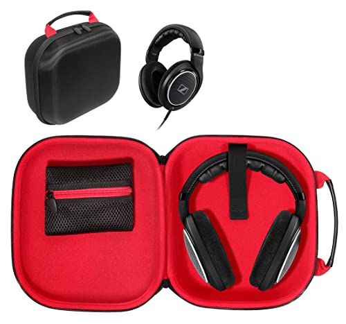 Headphone Carrying Case for Sennheiser HD598,HD558,HD555,HD515; Sony v700dj, 7509hd, 7506, XB-950AP; AKG K553pro, K514, K512, K511, K540,K77, DENON AH-5000, Pioneer HDJ-2000, Philips Fidelio L1