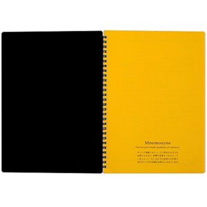 Maruman Mnemosyne Special Memo Notepad - B5 (6.9" X 9.8") - 7 mm Rule Divisions - 30 Lines X 80 Sheets (Pack of 2)