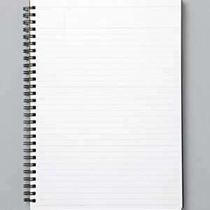 Maruman Mnemosyne Special Memo Notepad - A5 (5.8" X 8.3") - 7 mm Rule Divisions - 24 Lines X 80 Sheets (Pack of 2)