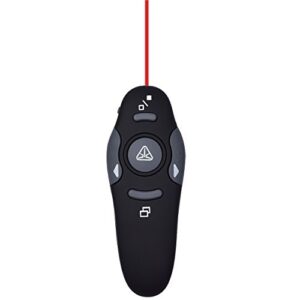 2.4 ghz usb wireless presenter remote control laser pointer pen red rf powerpoint clicker ppt controller presentation for meeting teaching speech