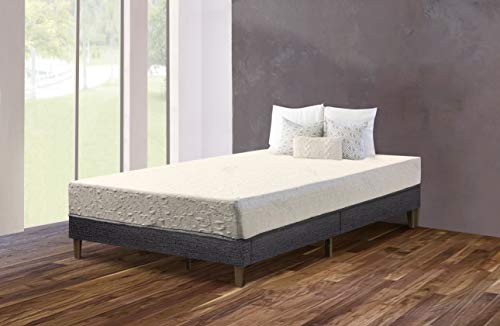 Orthosleep Products 8 Inch Flipable Double Sided Memory Foam & High Density Foam Mattress Size KING