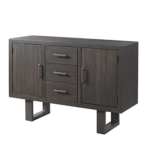 Picket House Furnishings Sullivan Server Transitional/Dark Ash/Poplar Wood