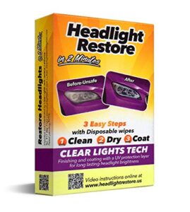 headlight restore wipes