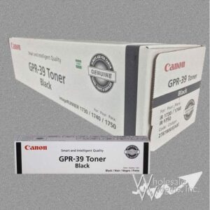 canon (gpr-39) imagerunner 1730 black oem toner standard yield (15,100 yield)