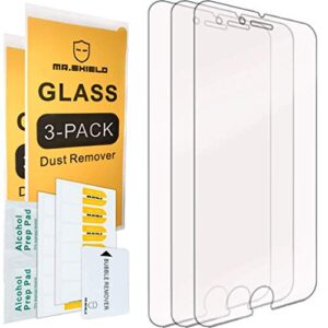 Mr.Shield [3-PACK] Designed For iPhone 6 Plus/iPhone 6S Plus [Tempered Glass] Screen Protector with Lifetime Replacement