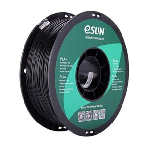 esun plaplus filament, black, 1 kg