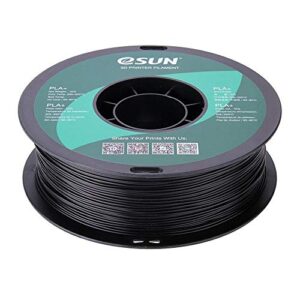 eSUN PLAPlus Filament, Black, 1 kg