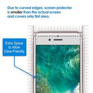 JETech Screen Protector for iPhone 7/8, 4.7-Inch, Tempered Glass Film, 2-Pack