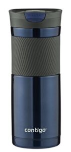 contigo snapseal byron vacuum insulated stainless steel travel mug, 20oz, monaco