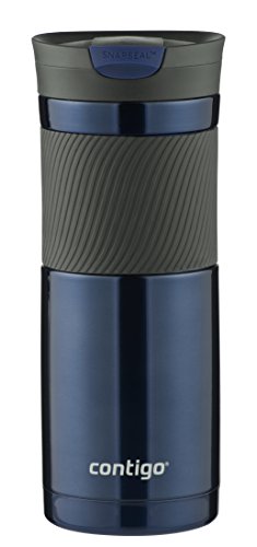 Contigo SnapSeal Byron Vacuum Insulated Stainless Steel Travel Mug, 20oz, Monaco