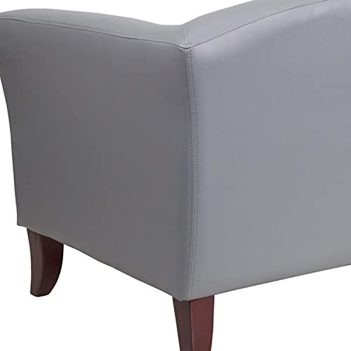 Flash Furniture HERCULES Imperial Series Gray LeatherSoft Loveseat