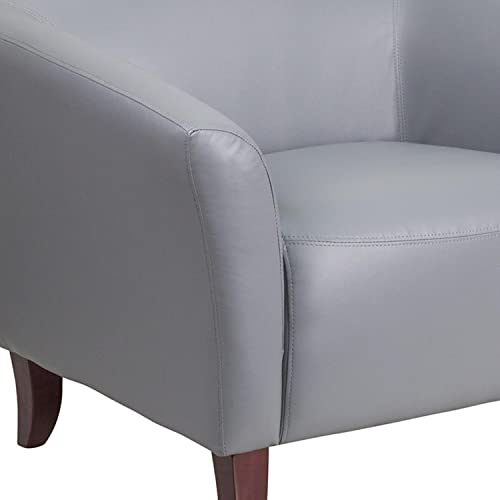 Flash Furniture HERCULES Imperial Series Gray LeatherSoft Loveseat