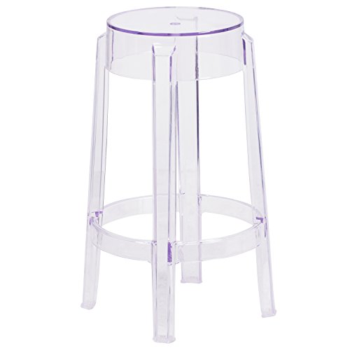 Flash Furniture Laney 25.75'' High Transparent Counter Height Stool