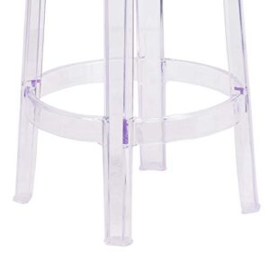 Flash Furniture Laney 25.75'' High Transparent Counter Height Stool