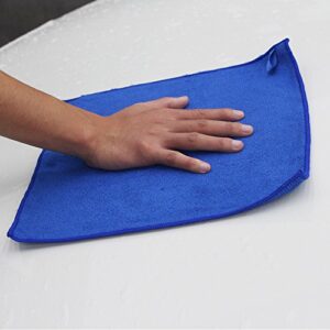 Clay Bar Towel, AutoCare Fine Grade Microfiber Clay Towel Automotive Detailing Towel Clay Bar Alternative for Car Detailing, Creative Gift-Blue, 1 Pack