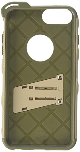 ZIZO Bolt Series for iPhone 8 Plus Case Military Grade Drop Tested Glass Screen Protector Holster iPhone 7 Plus case Desert TAN CAMO Green