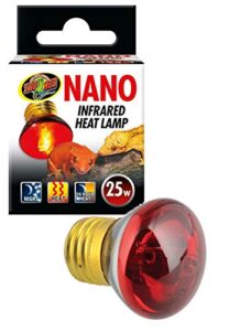 zoo med labs 25w nano infrared heat lamp