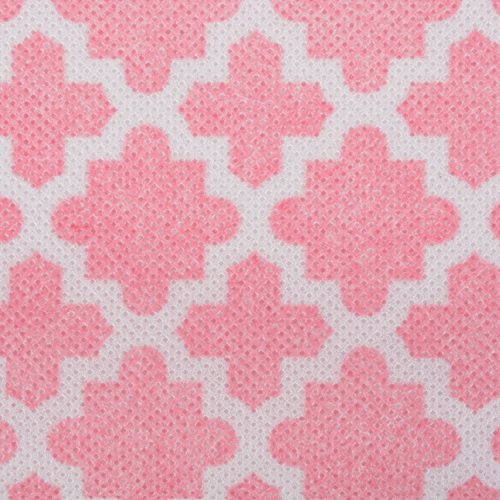 DII Non Woven Polyester Storage Bin, Pink Sorbet, Small Set of 2