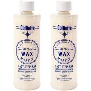 collinite 925 fiberglass boat wax 16 oz - 2 pack