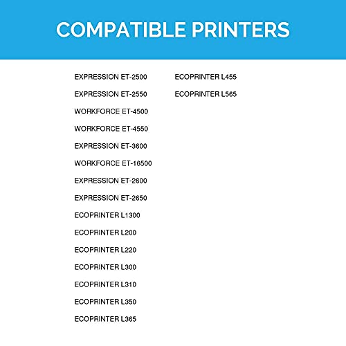 LD Compatible Ink Bottle Replacement for Epson 664 T664420 High Yield (Yellow)