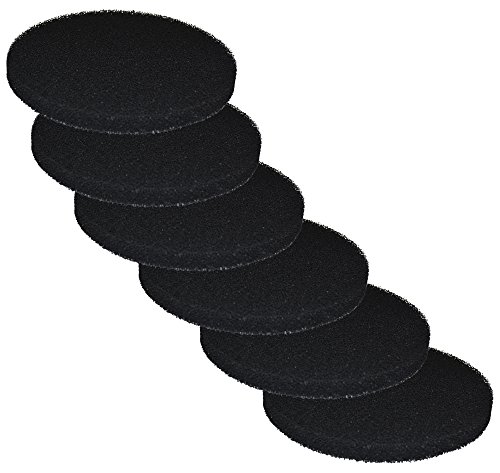 Zanyzap 6 Carbon Impregnated Foam Pads for Fluval FX4 / FX5 / FX6 Canister Filter