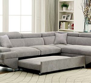 HOMES: Inside + Out Walter's Sectional with Pull Out Sleeper Chaise