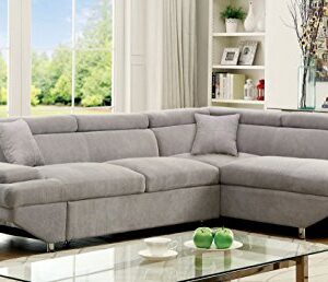 HOMES: Inside + Out Walter's Sectional with Pull Out Sleeper Chaise