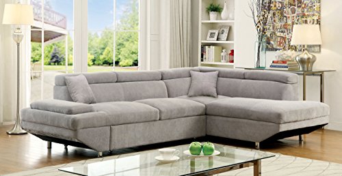 HOMES: Inside + Out Walter's Sectional with Pull Out Sleeper Chaise