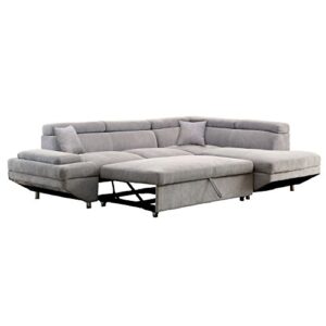 HOMES: Inside + Out Walter's Sectional with Pull Out Sleeper Chaise