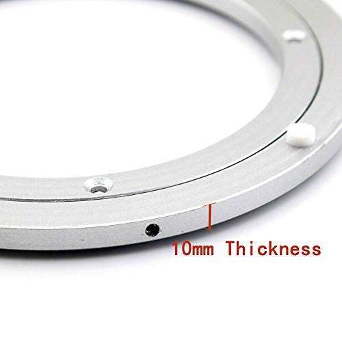 TamBee 12 Inch Lazy Susan Hardware Heavy Duty Metal Rotating Hardware Turntable Bearing Ring 300mm Turntable Lazy Susan Kit Lazy Susan Mechanism Lazy Susan Parts Turntable Bearing Lazy Susan Base Only