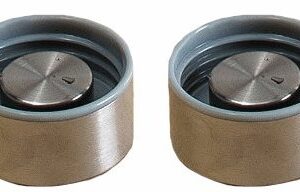 Brieftons Glass Bottles's Lids, Pack of 2 Stainless Steel Caps