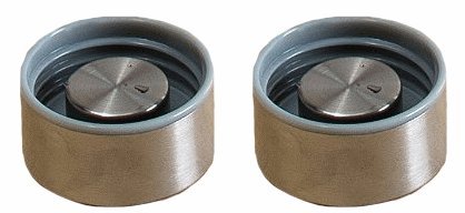 Brieftons Glass Bottles's Lids, Pack of 2 Stainless Steel Caps