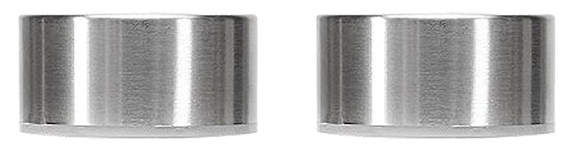 Brieftons Glass Bottles's Lids, Pack of 2 Stainless Steel Caps