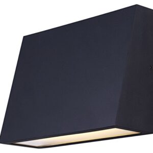 Amazon Brand - Rivet CANARM LTD Kit Integrated LED Outdoor Light Black with Frosted Glass