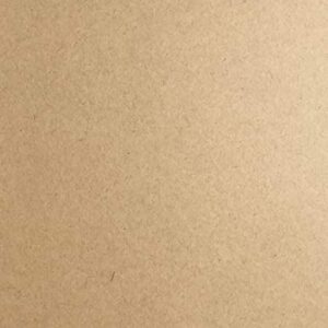 Paper Bag Kraft 100% Recycled Cardstock - 8.5 X 11 inch - Premium 100 LB. Heavyweight cover - 25 Sheets from Cardstock Warehouse