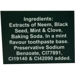 Neem Essential Toothpaste New 5 in 1 100% Fluoride Free