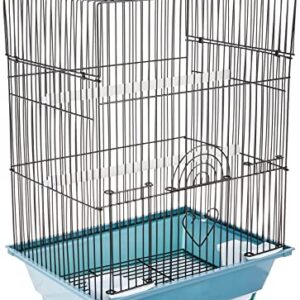 Prevue Pet Products SP50021 Slate Bird Cage, Small, Blue