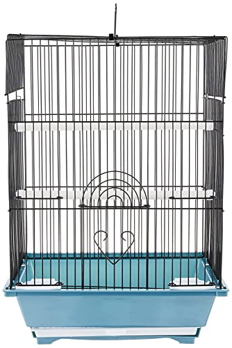 Prevue Pet Products SP50021 Slate Bird Cage, Small, Blue