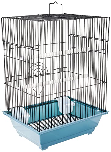 Prevue Pet Products SP50021 Slate Bird Cage, Small, Blue