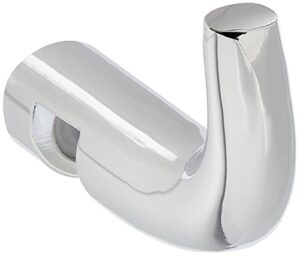 whitehaus whshk01-c slide-on shower door robe/towel hook, polished chrome