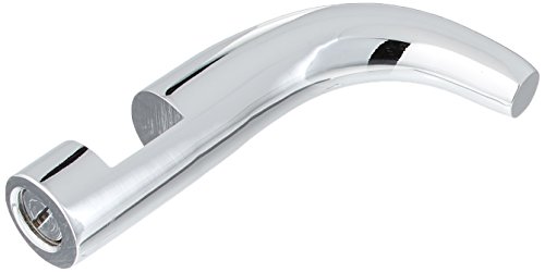 Whitehaus WHSHK01-C Slide-on Shower Door Robe/Towel Hook, Polished Chrome