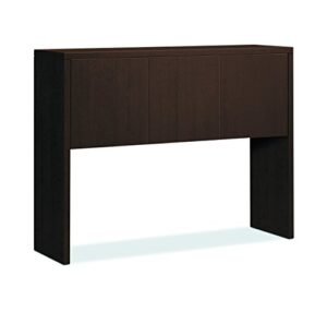 hon stack-on hutch 48"w desk, mocha