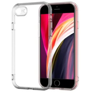 Shamo's Soft TPU Clear Case for iPhone 7, 8, SE 2nd & 3rd Gen - Slim, Flexible & Protective Cover with Enhanced Grip & Shock Absorption - Convenient Carry Option with Lanyard Hole - Anti-Yellowing