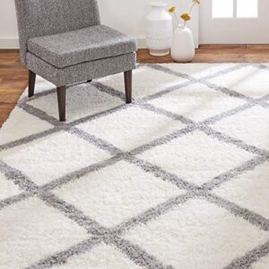 sohome carmela tali area rug ivory/grey, 7'10"x10'2"