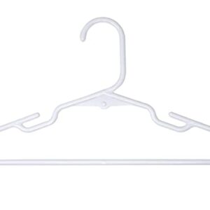 Pillowfort White Kids' Hangers for Children - 18 Pack